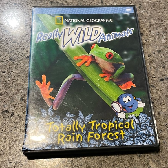Media | National Geographic Really Wild Animals Totally Tropical Rainforest Dvd | Poshmark
